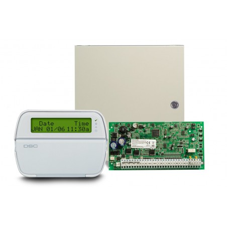 Central de Alarma DSC 1864 con teclado PK5500